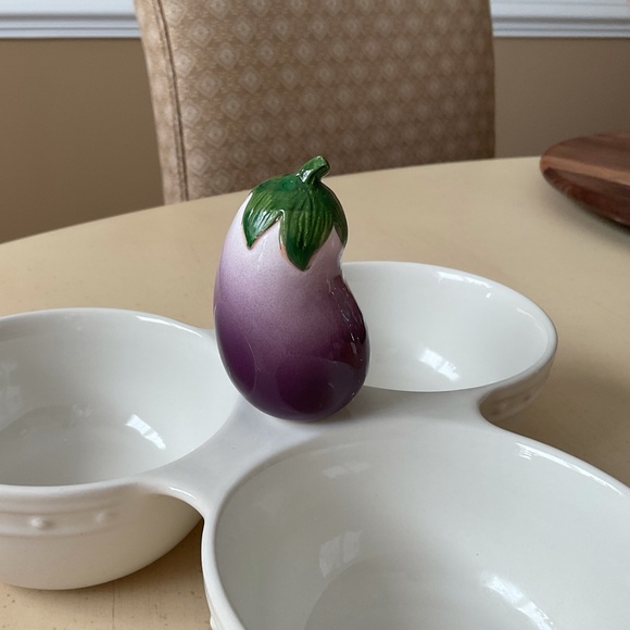 Hand Crafted | Accents | Purple Eggplant Platter Decor | Poshmark
